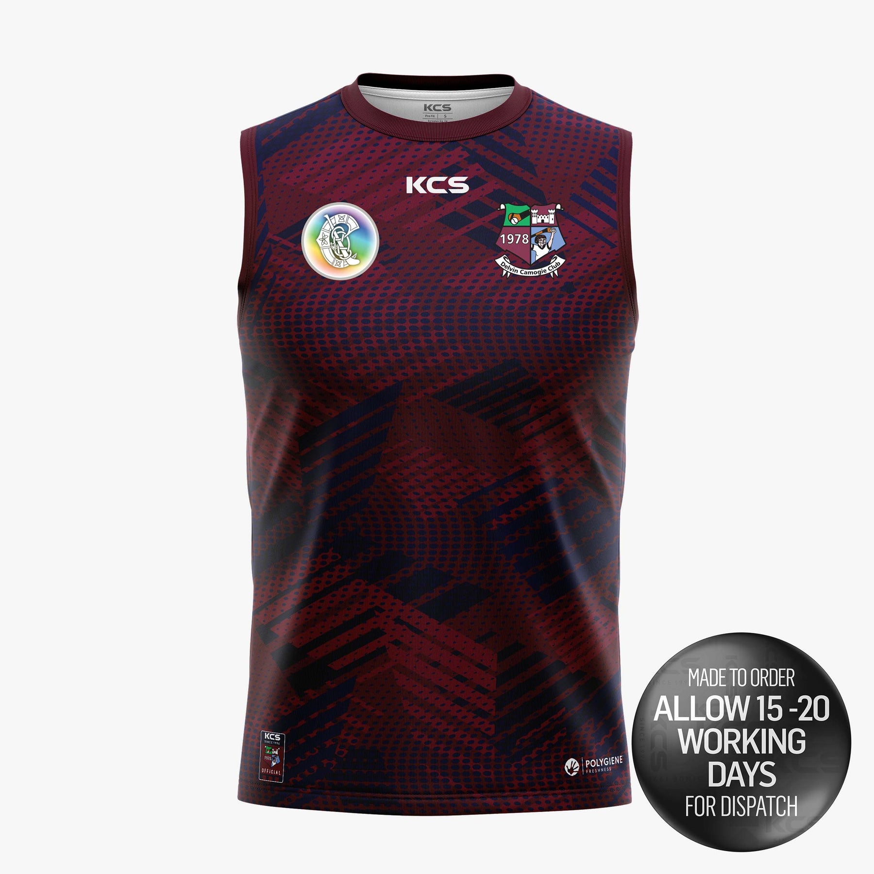 Delvin Camogie Club KCS Vest – KC Sports