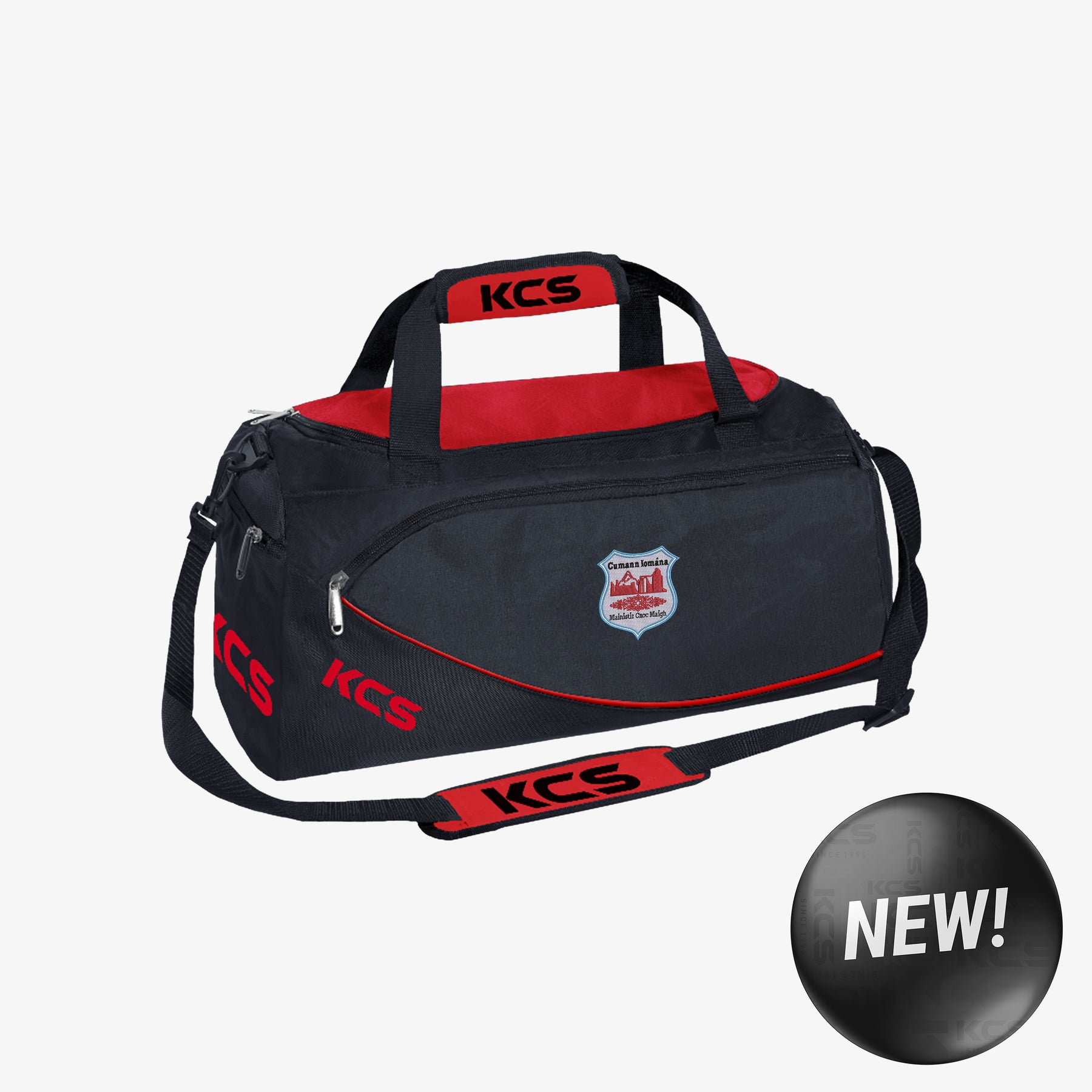 Abbeyknockmoy Hurling Club KCS Blade Gear Bag - Black / Red