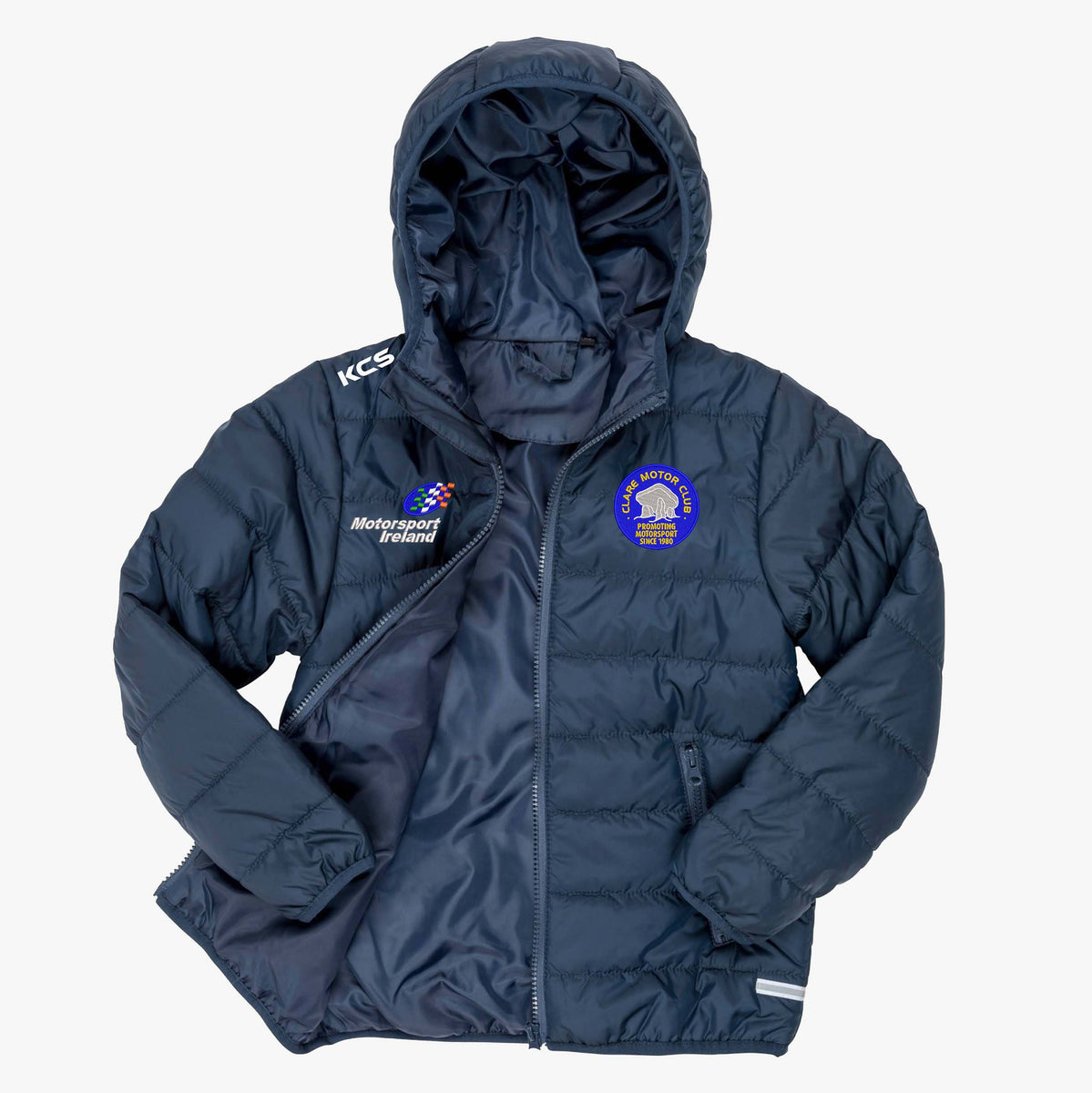Clare Motor Club KCS Siro Puffer Kids Jacket Navy – KC Sports