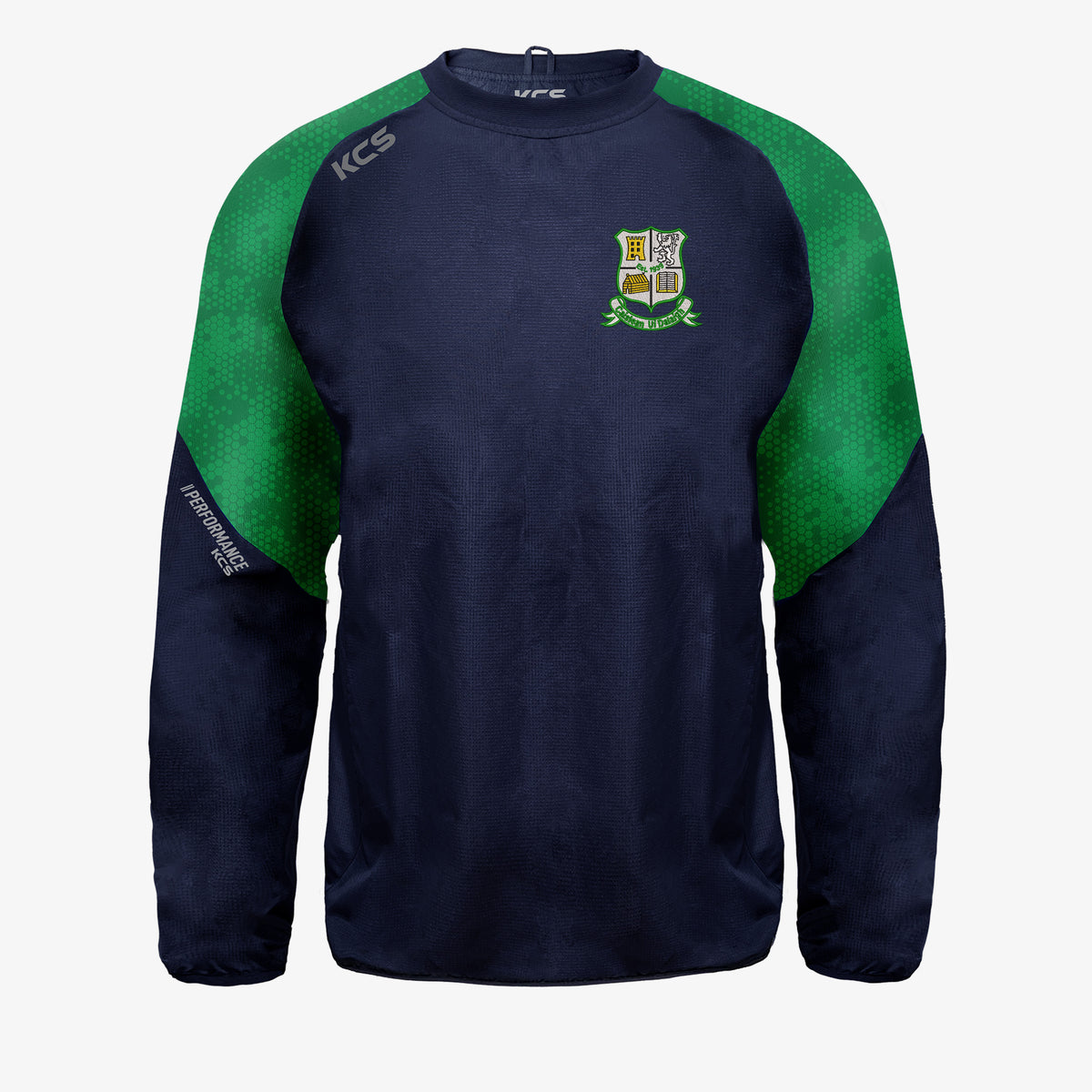 Castledaly GAA KCS Focus Windcheater Navy/Green – KC Sports