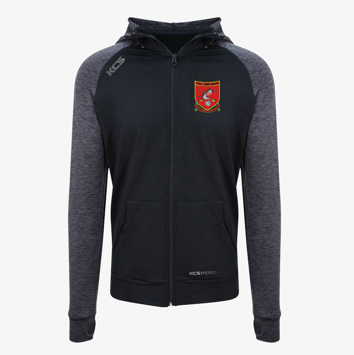 Killenaule GAA KCS 57 ZIP HOODIE - Black Slate