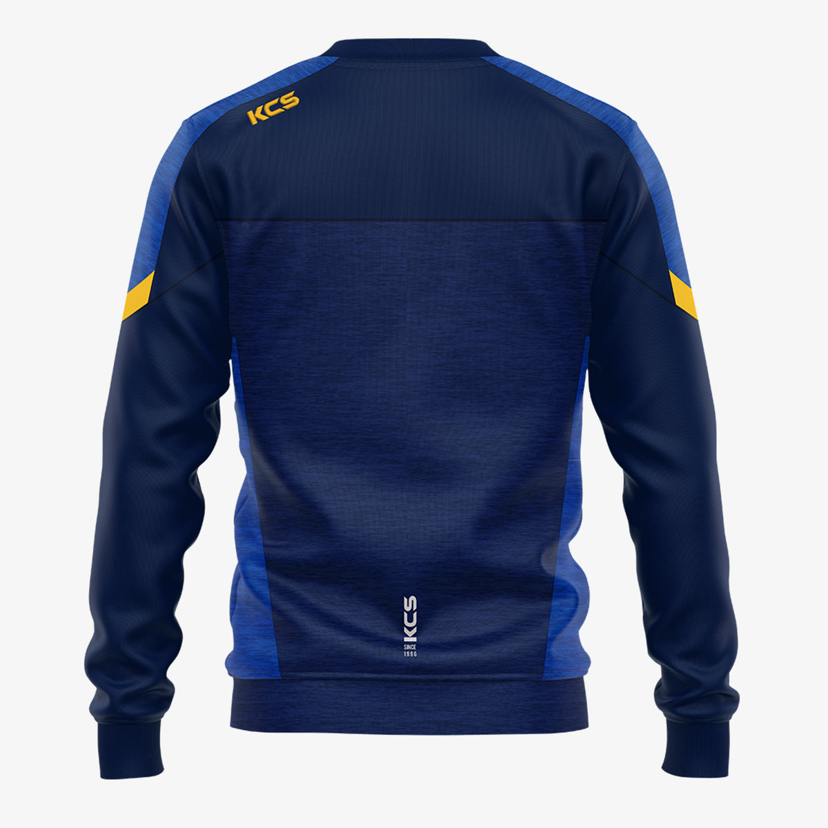 Taghmon Badminton Club KCS Helios Crew Neck Top - Navy / Royal / Gold