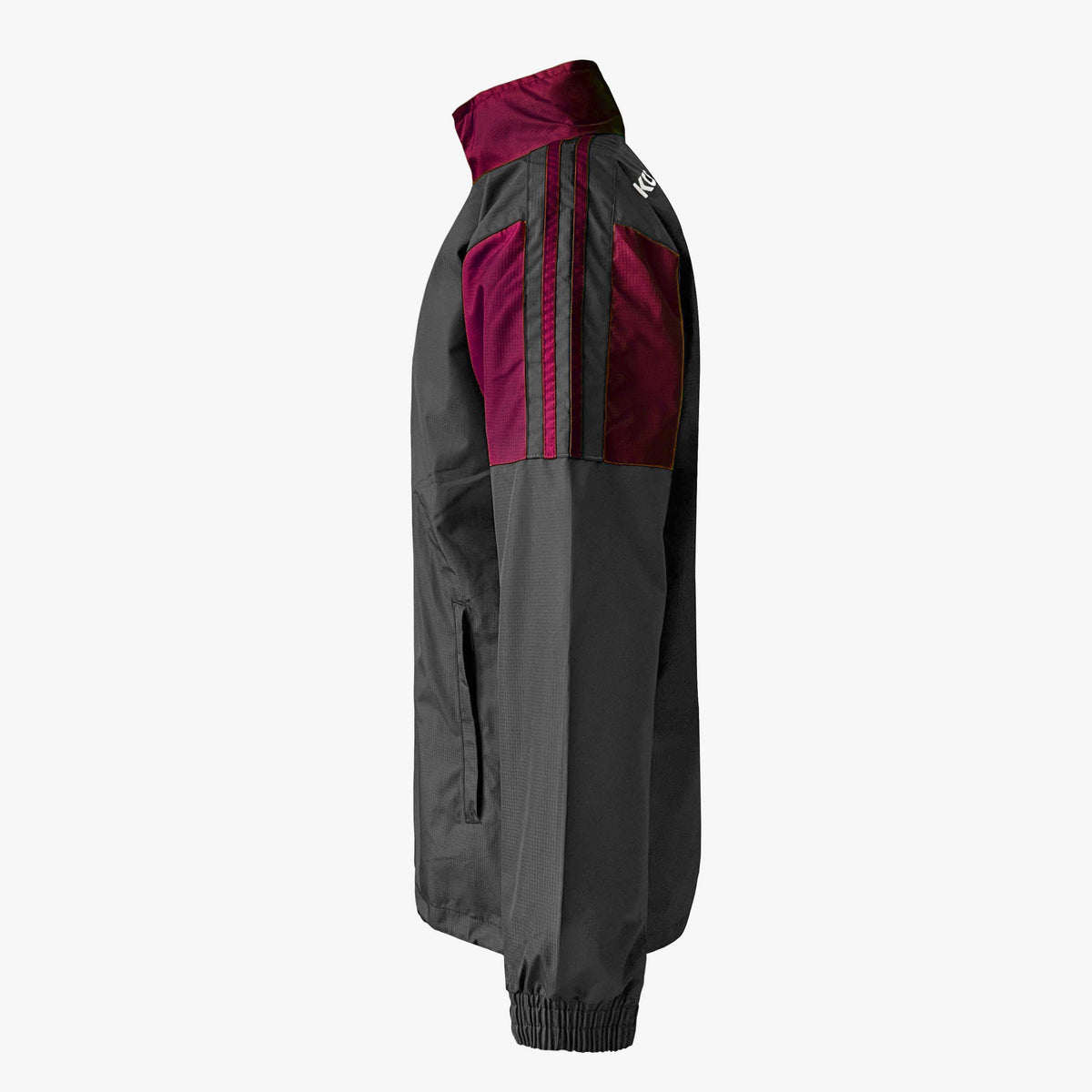 Liscannor GAA KCS VEGA Jacket Black/Maroon