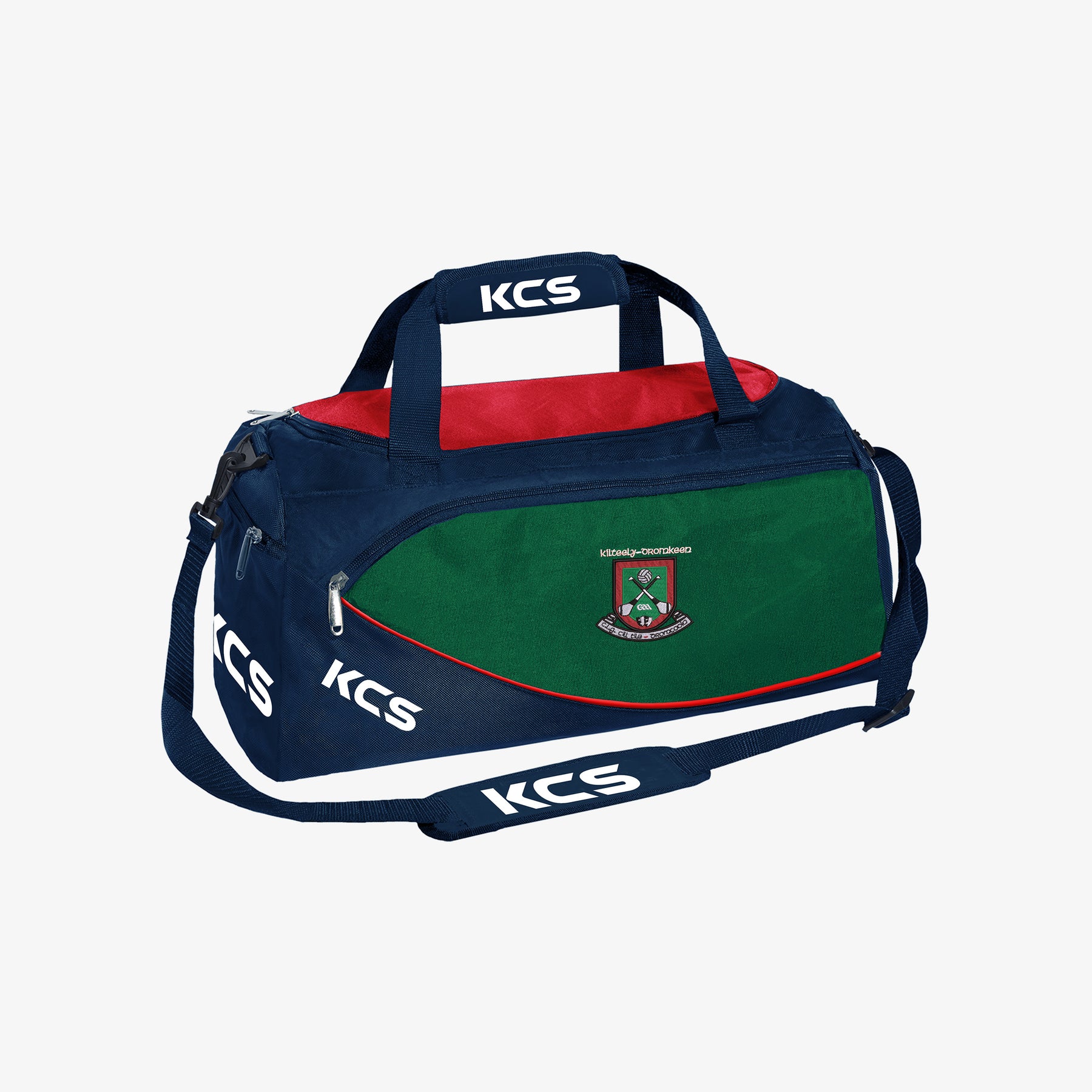 Kilteely Dromkeen GAA KCS Blade Gear Bag - Navy / Green / Red