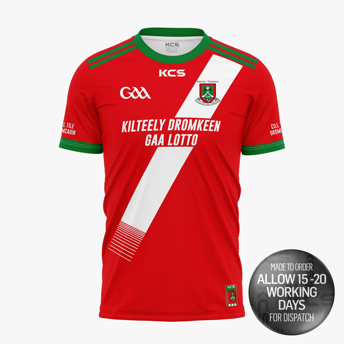 Kilteely Dromkeen GAA Home Jersey – KC Sports