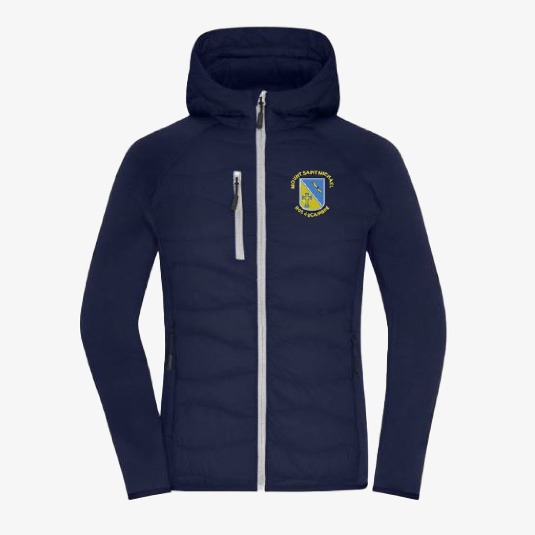 Mount Saint Michael Secondary School KCS Ladies Hybrid Jacket - Navy