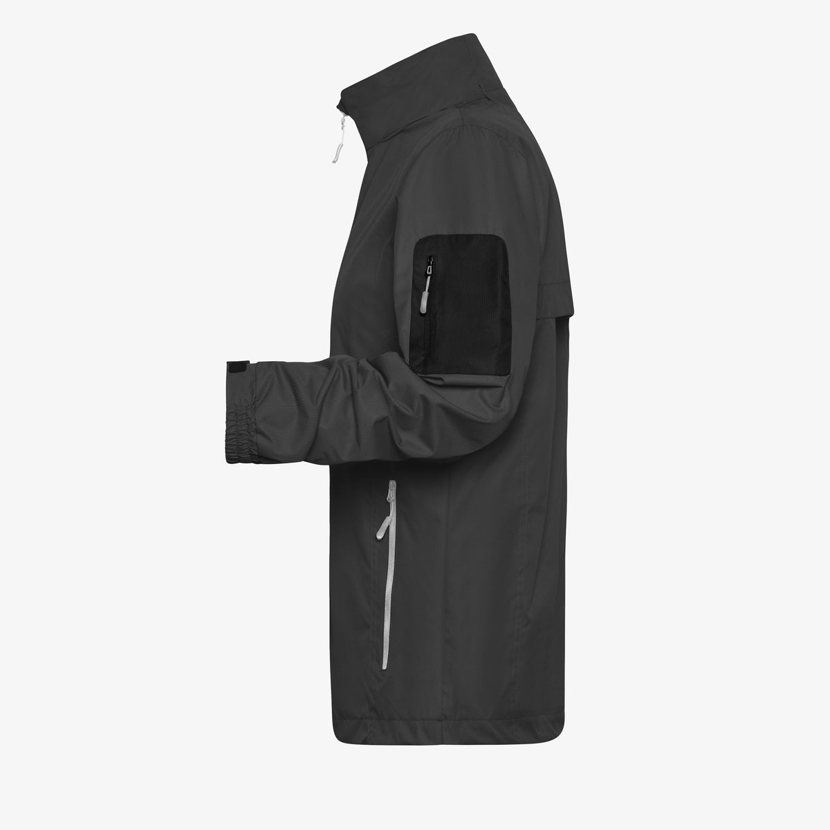 Currow GAA KCS Sideline Jacket - Black / Silver