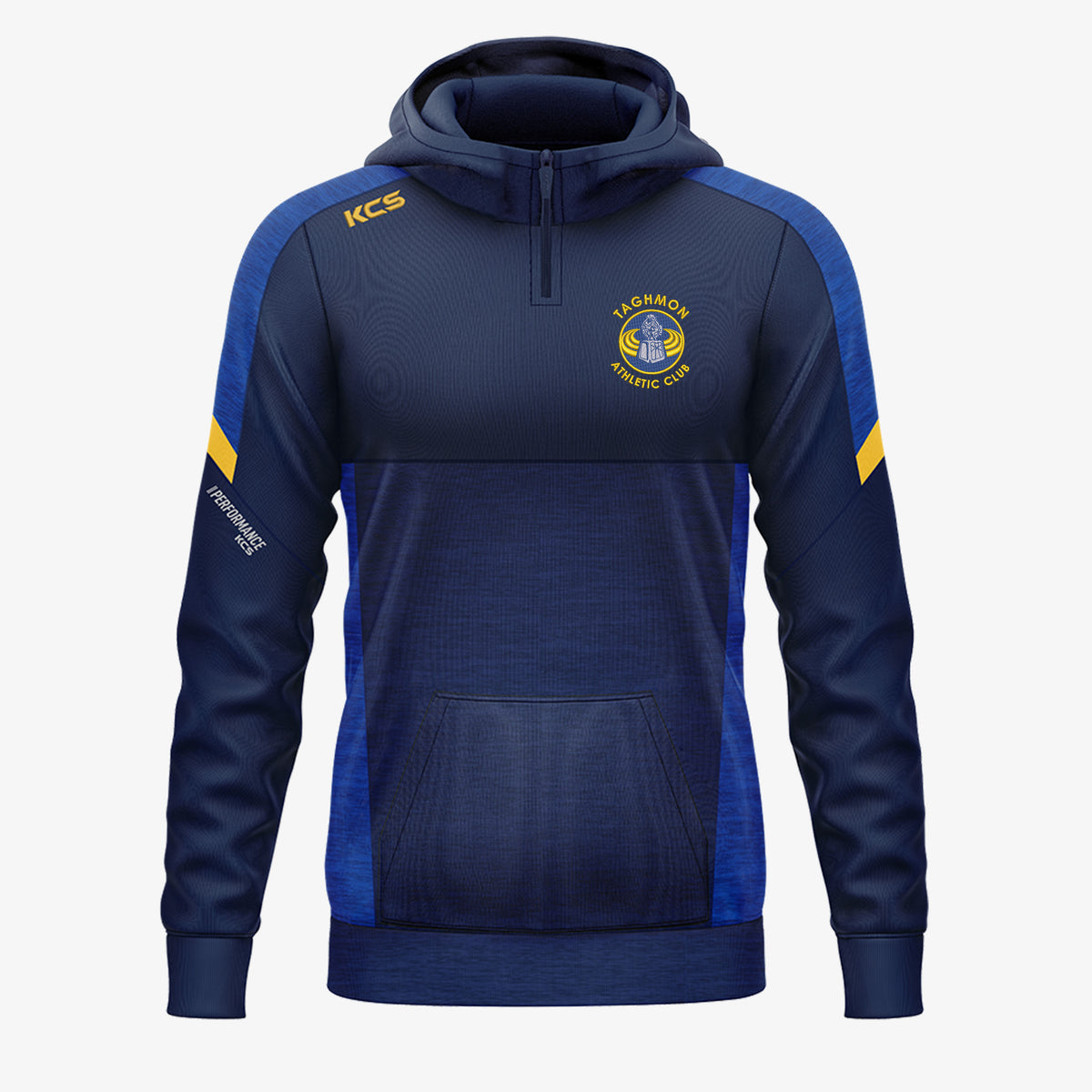 Taghmon Athletics Club KCS Helios Half Zip Hoodie - Navy / Royal / Gol