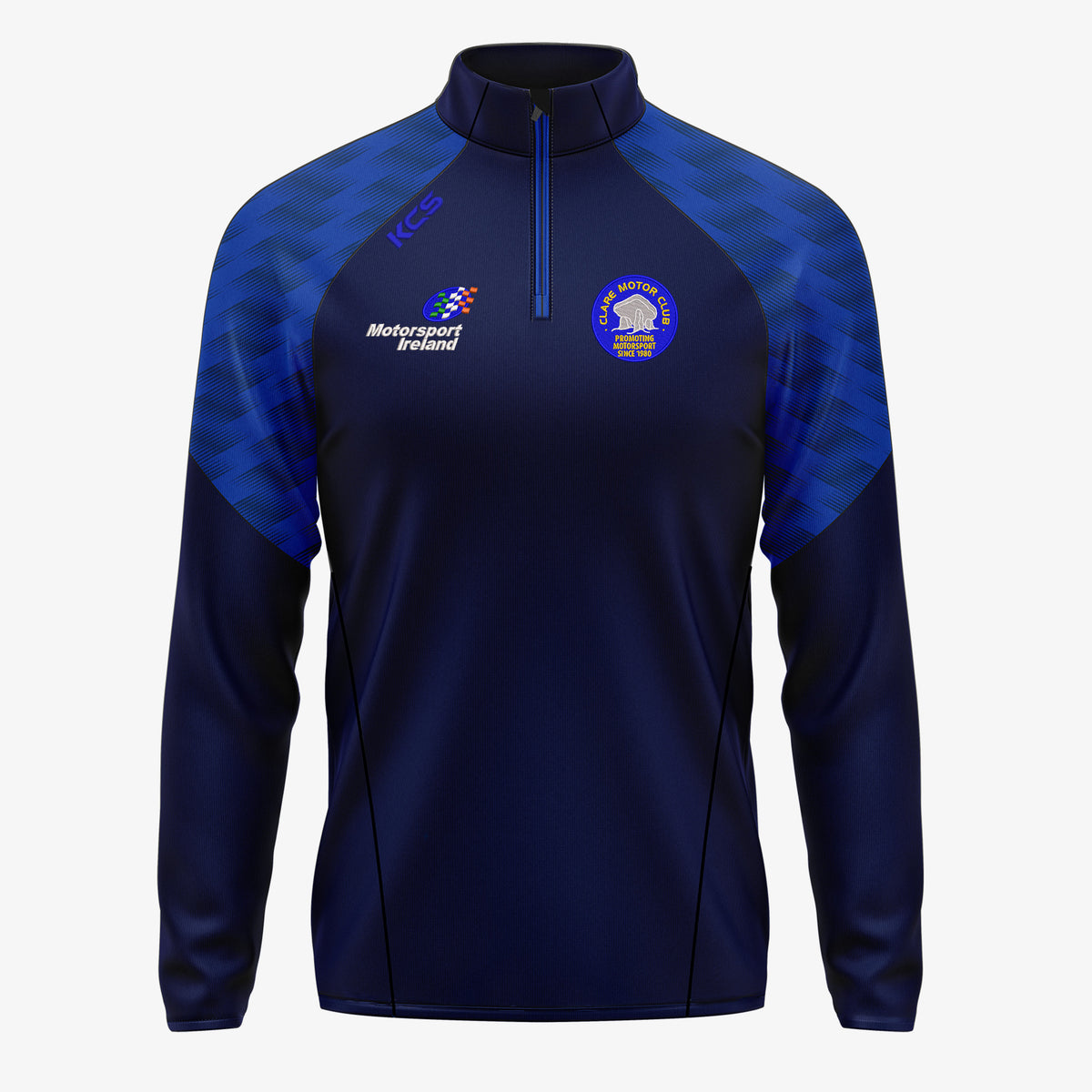 Clare Motor Club KCS Luna Quarter Zip Top Navy/Royal
