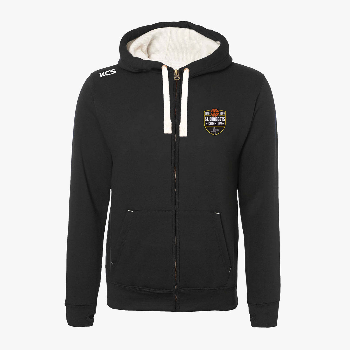 St. Bridget's Currow Basketball Club KCS Campus Zip Hoodie / Black
