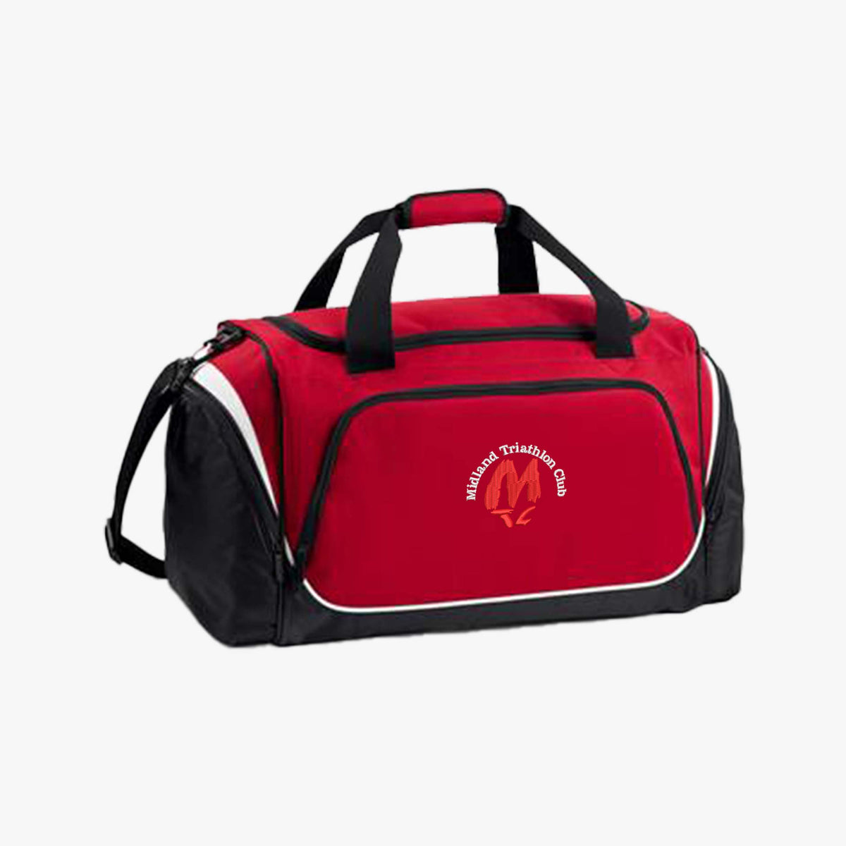 Midland Triathlon Club KCS Pro Team Holdall - Red, Black, White