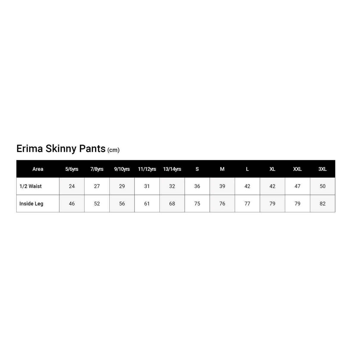 Irish Rail KCS Erima Skinny Pants - Black