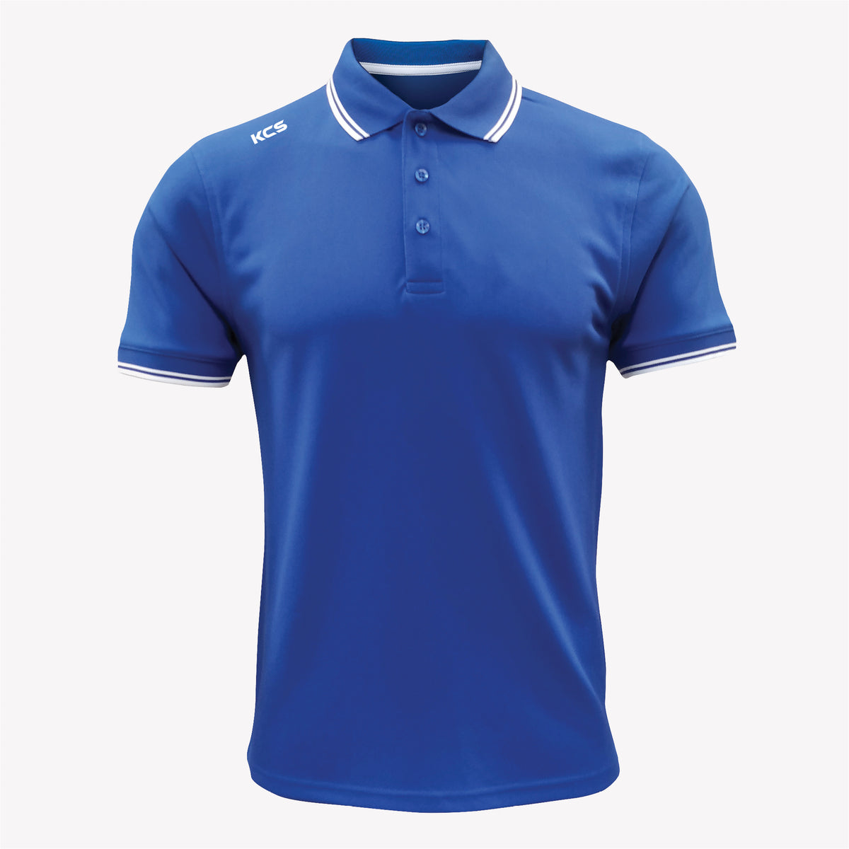 KCS Coolplus Polo Shirt - Royal / White