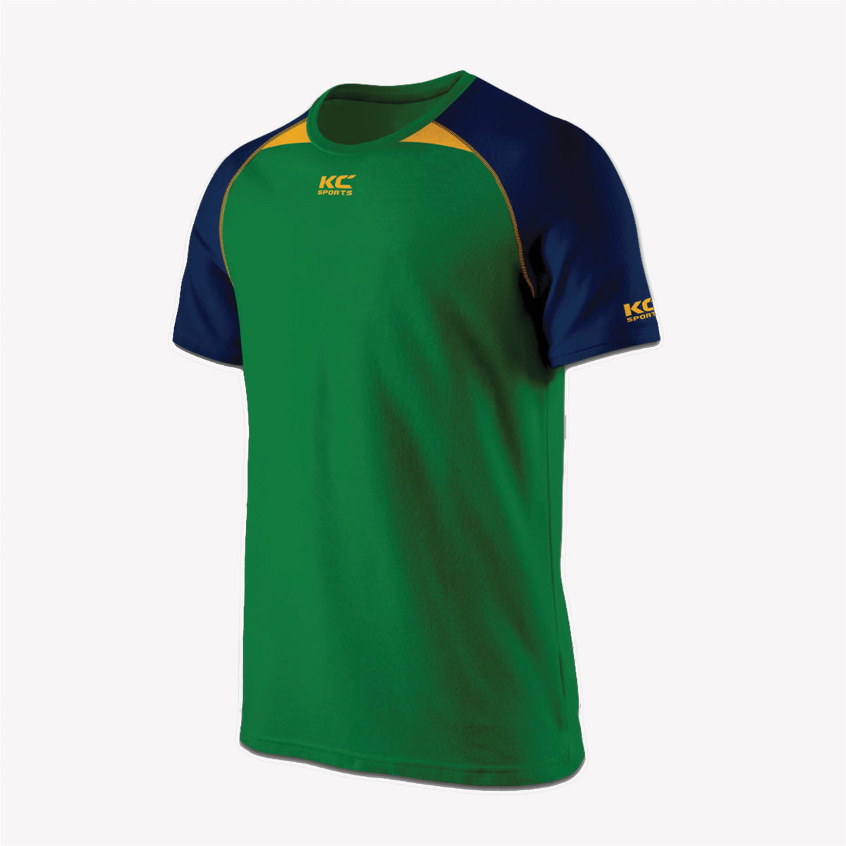 KCS Tour Tee - Navy, Green & Gold